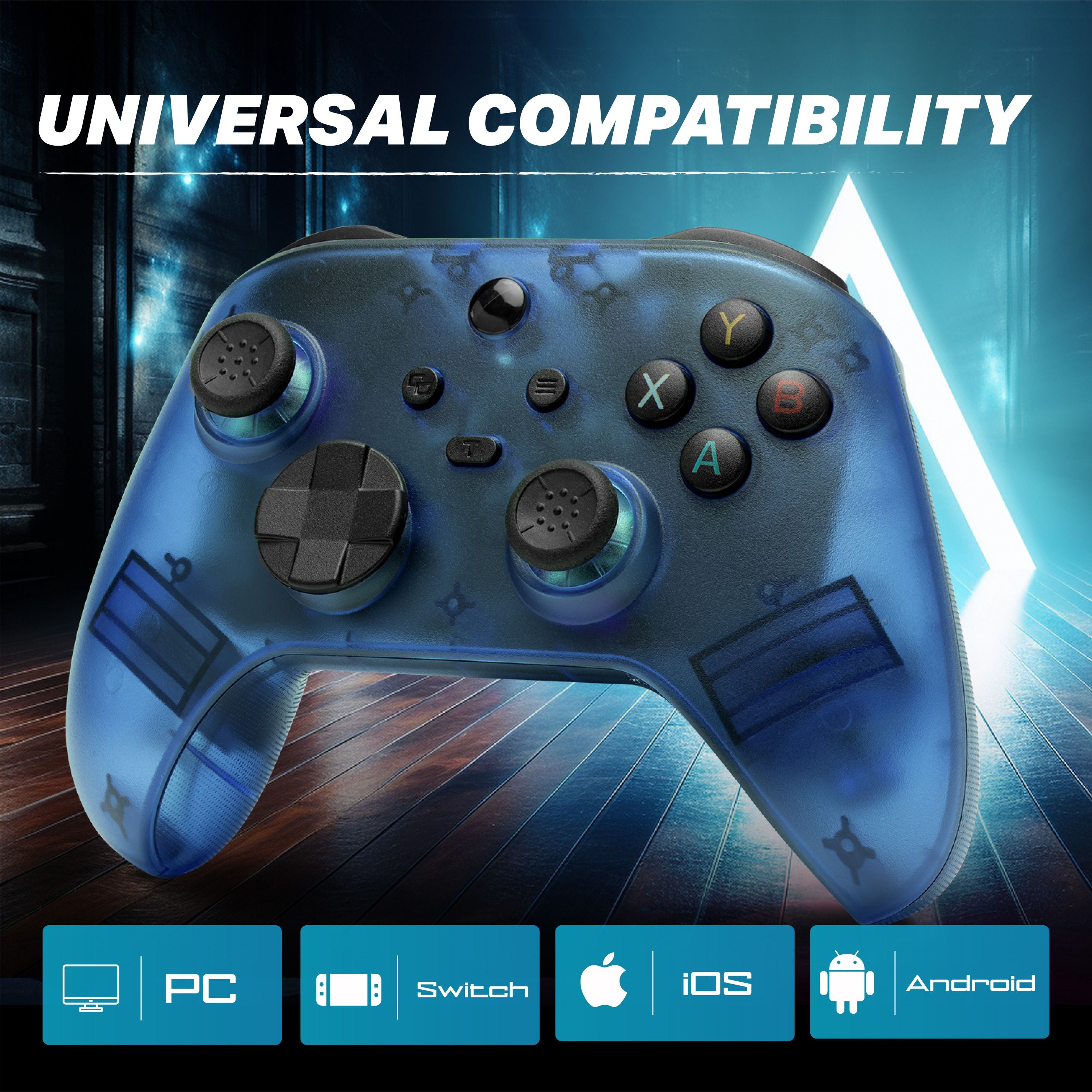 SMART 2 (Blue) - Switch®/PC/Android®/iOS® Wireless Controller – NiTHO
